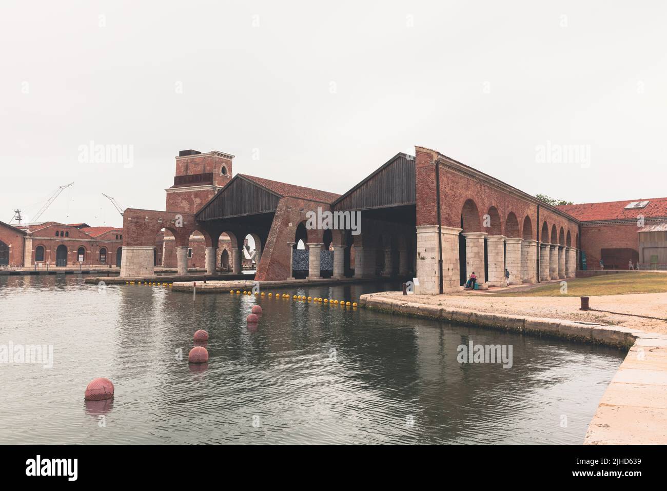 Exterior exhibit at Venice Biennale Stock Photo - Alamy