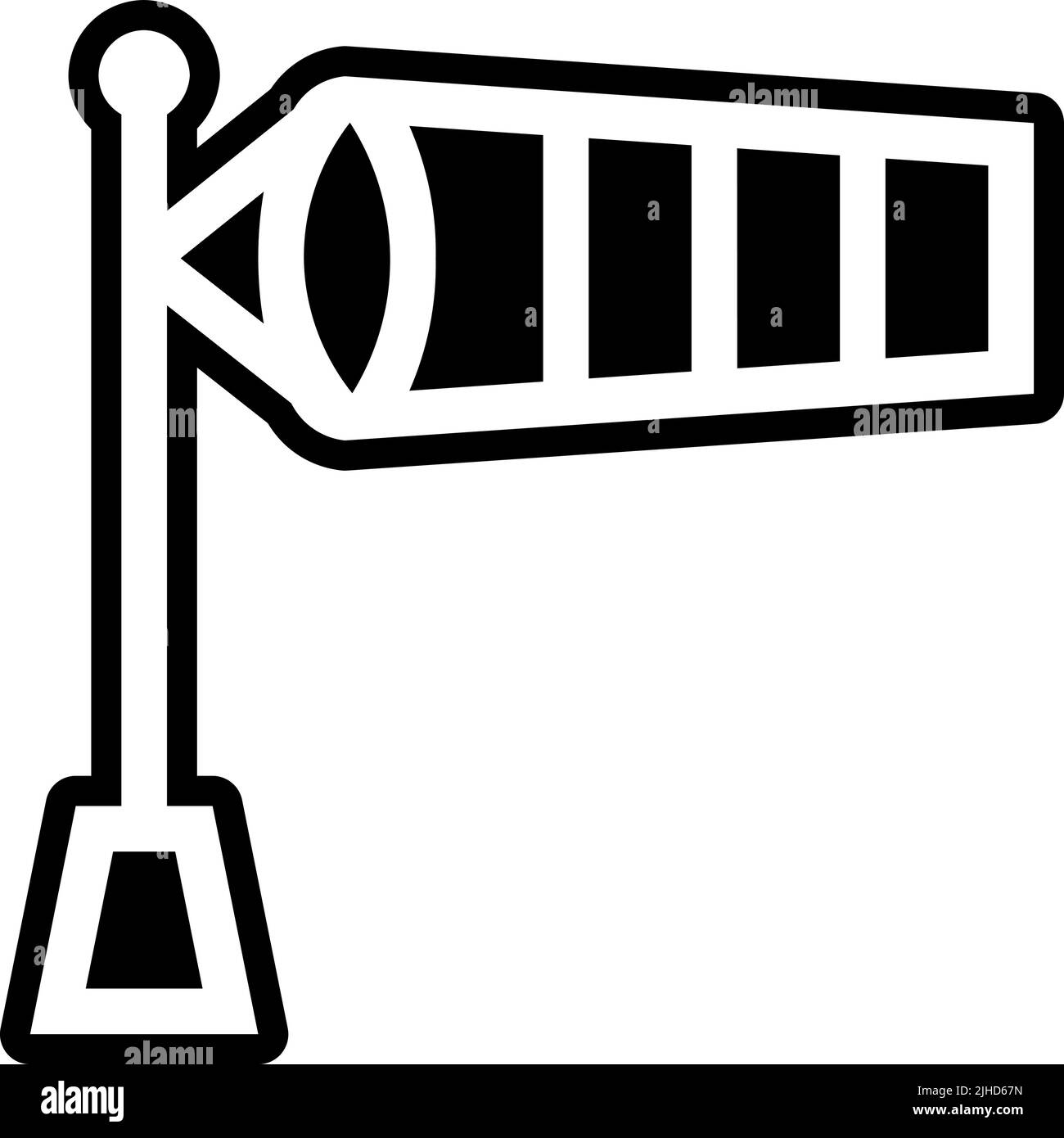 Weather windsock Stock Vector Image & Art - Alamy