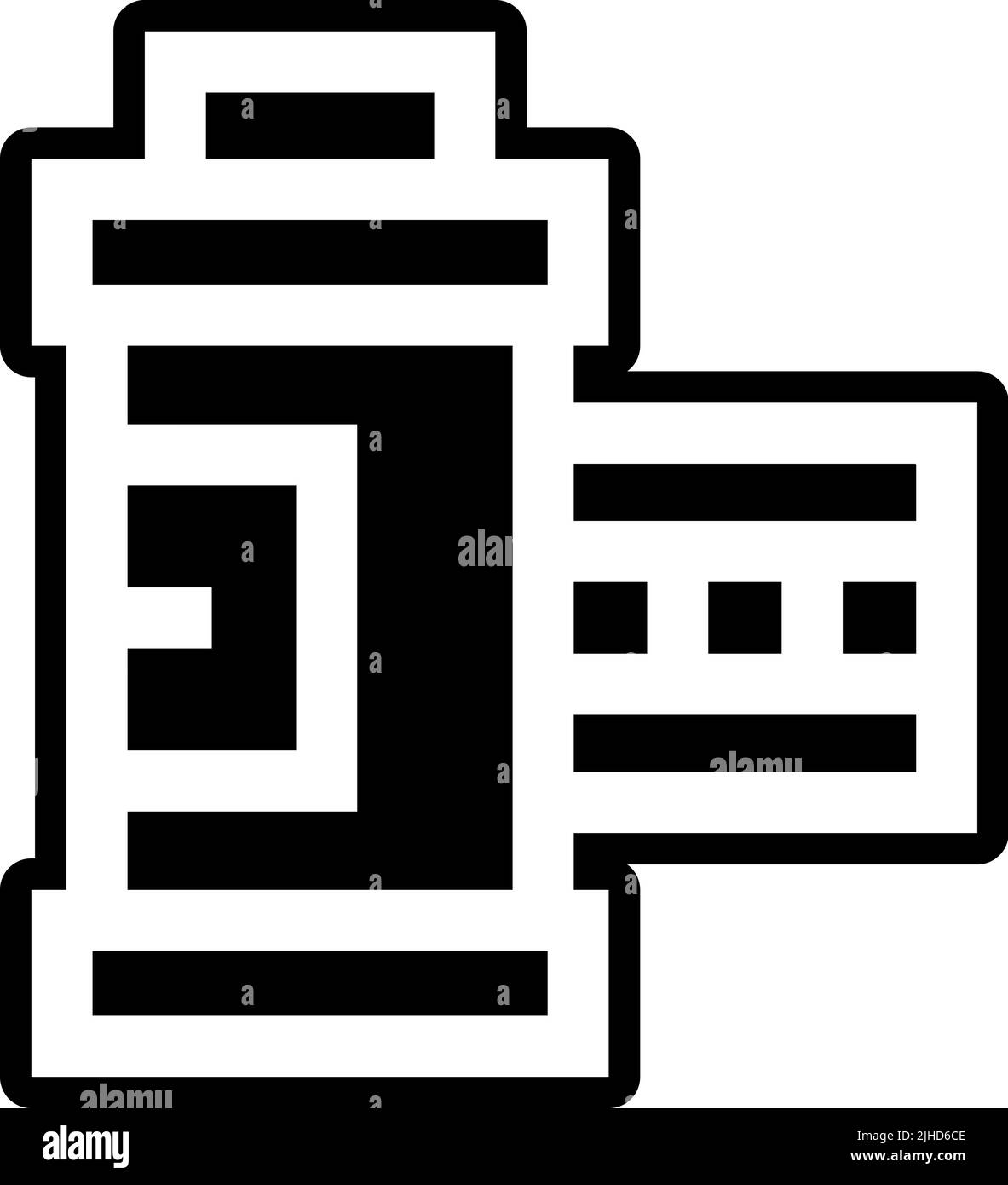 Roll film camera Black and White Stock Photos & Images - Alamy