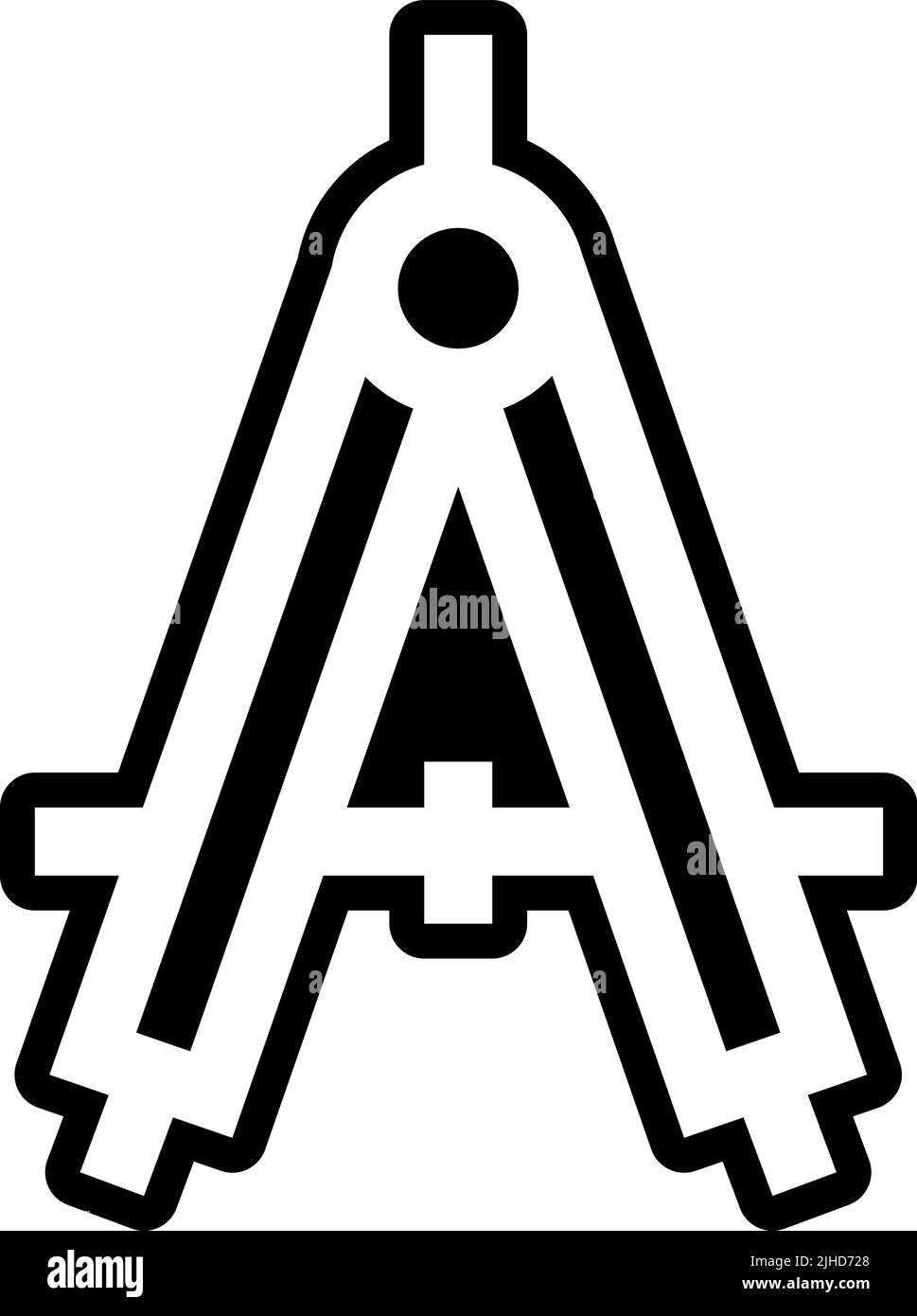 Art and design compass Stock Vector Image & Art - Alamy