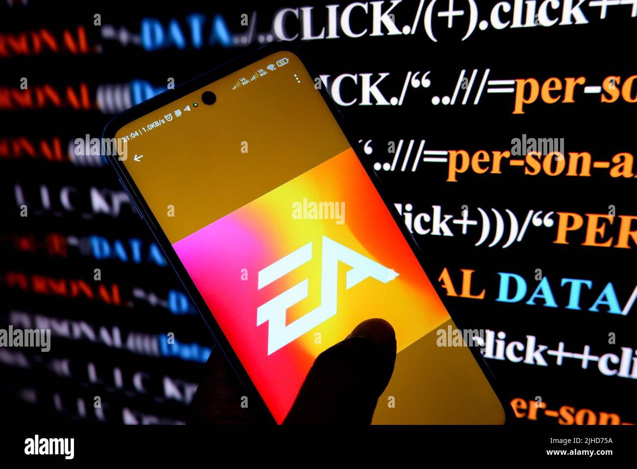 Ea mobile logo hi-res stock photography and images - Alamy