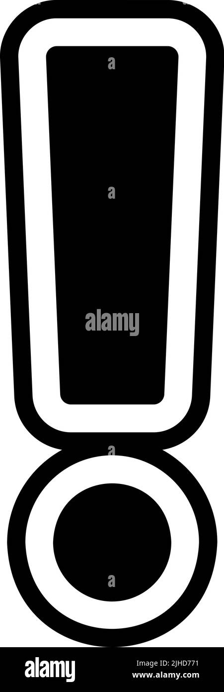 Checkmark cross exclamation mark Stock Vector Images - Alamy