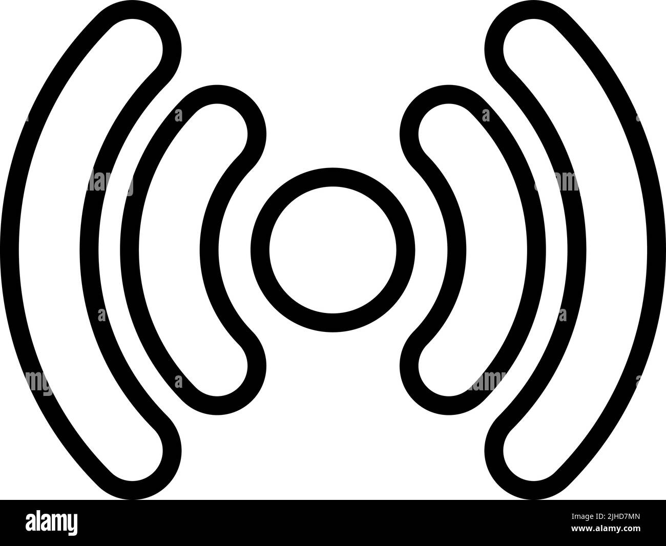 Basic ui wifi Stock Vector Image & Art - Alamy