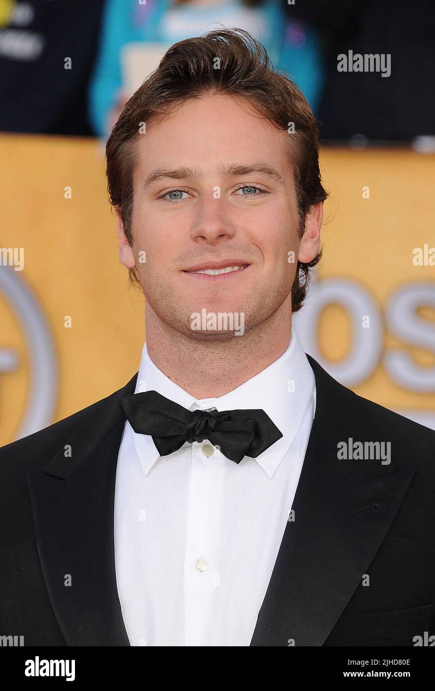 LOS ANGELES, CA - JANUARY 30: Armie Hammer arrives at the 17th Annual ...