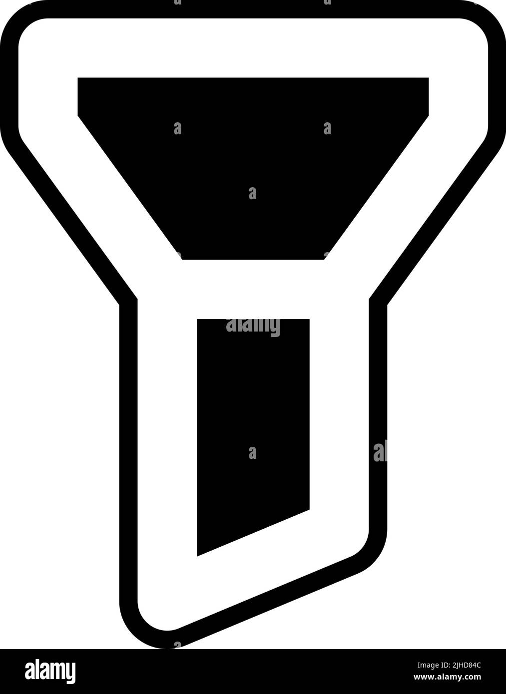 Circular funnel Stock Vector Images - Alamy