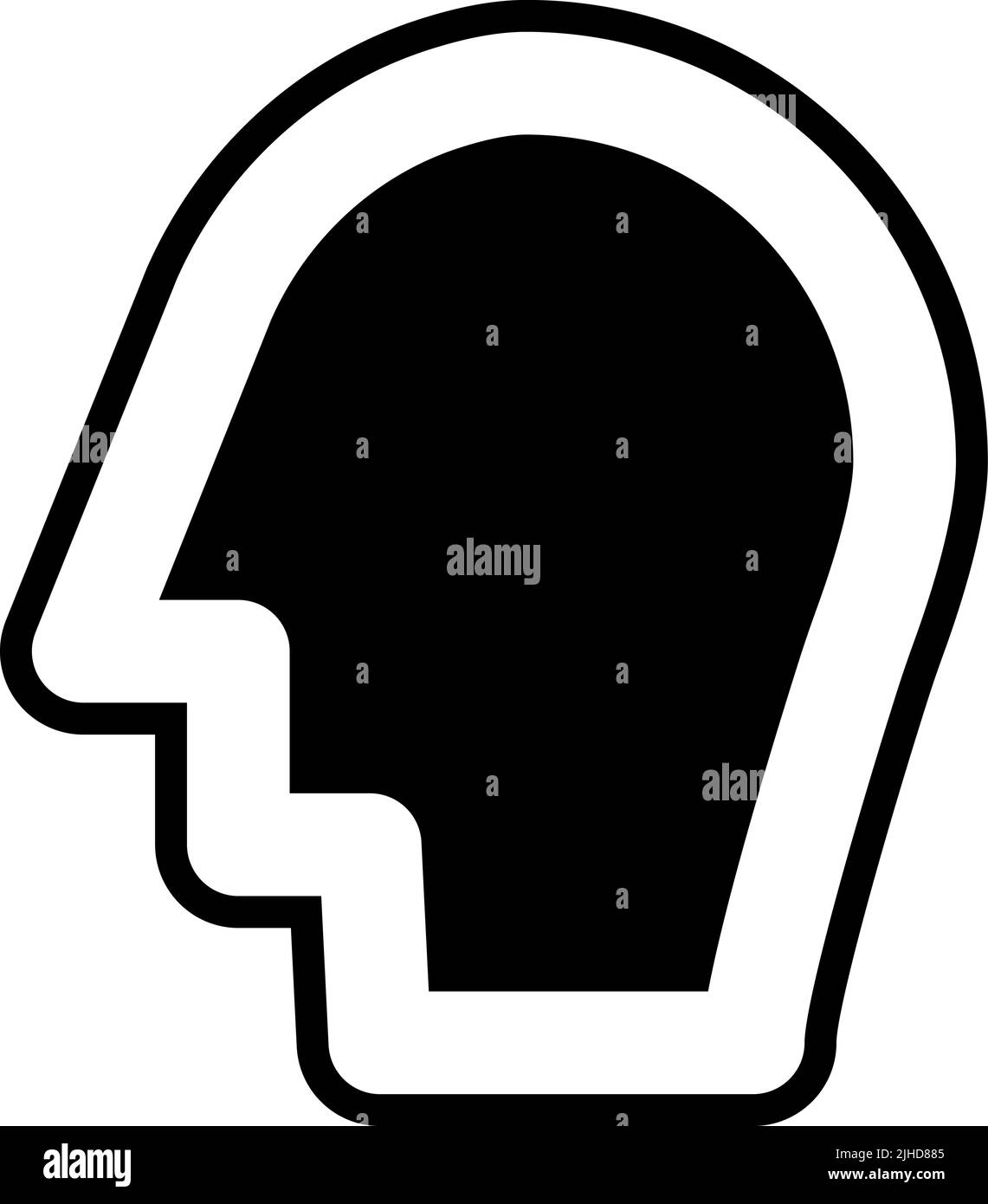 Basic ui head Stock Vector Image & Art - Alamy