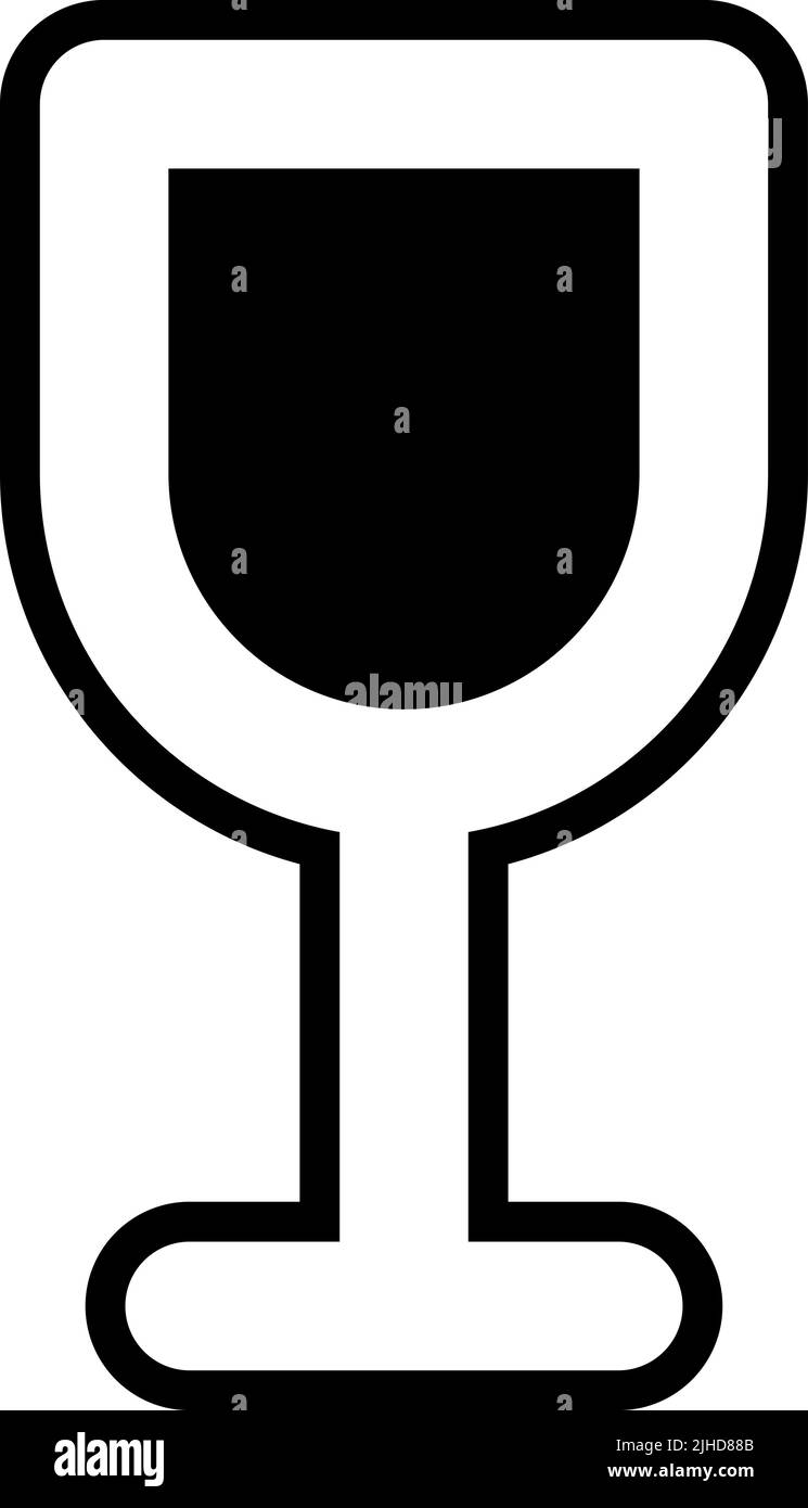 Black line magnifying glass check Stock Vector Images - Alamy