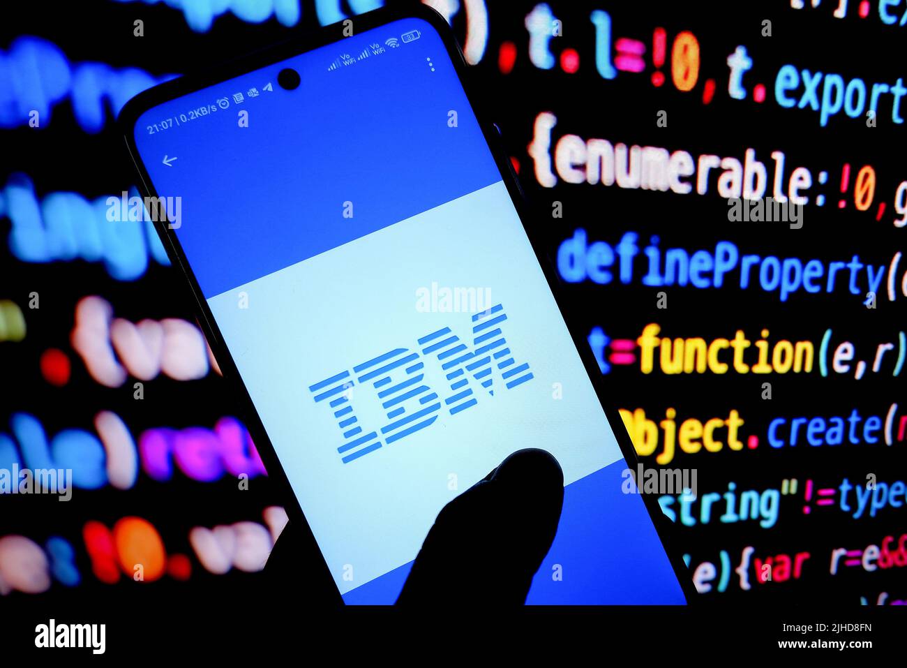 Ibm logos hi-res stock photography and images - Alamy