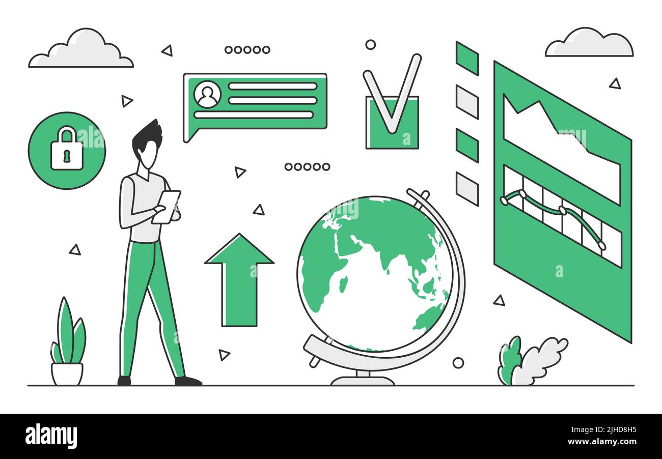 Trendwatching Stock Vector Images - Alamy