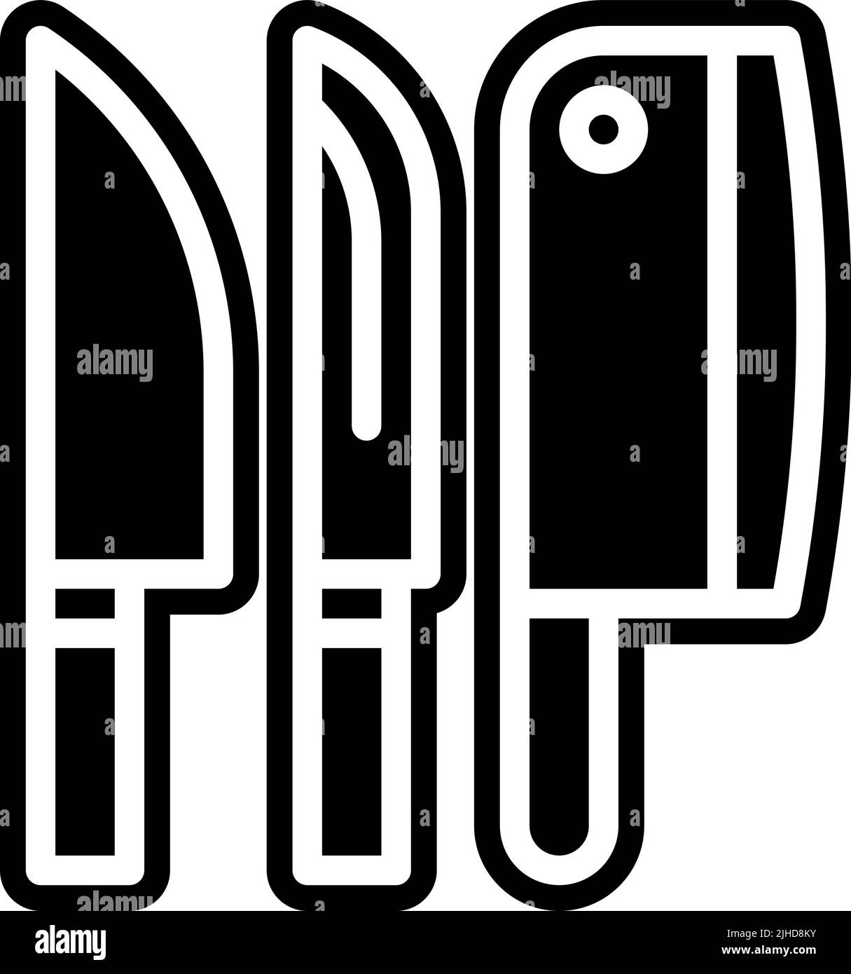 Butcher cleaver army meat Stock Vector Images - Alamy