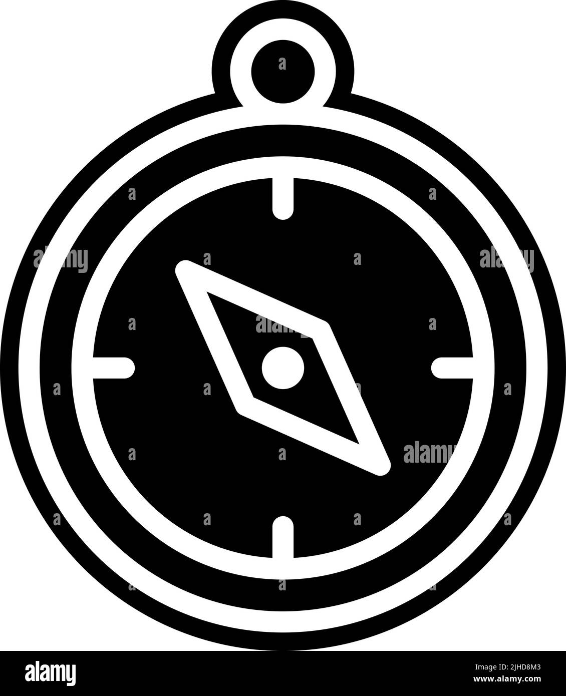 Compass illustration hi-res stock photography and images - Alamy