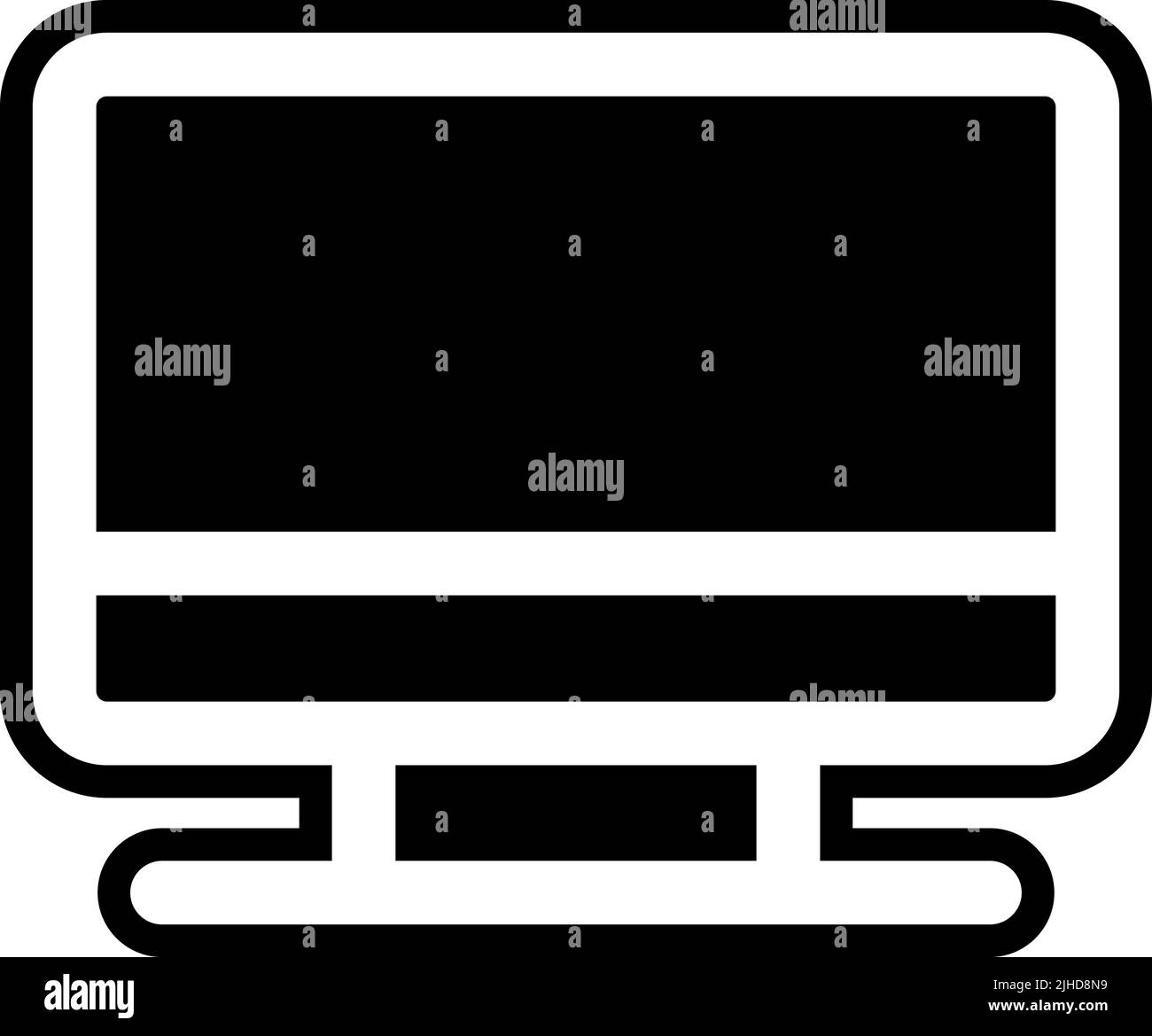Computer and gaming monitor Stock Vector Image & Art - Alamy