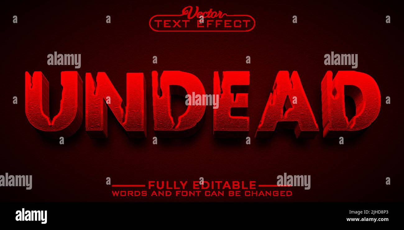 Devil text effect hi-res stock photography and images - Alamy