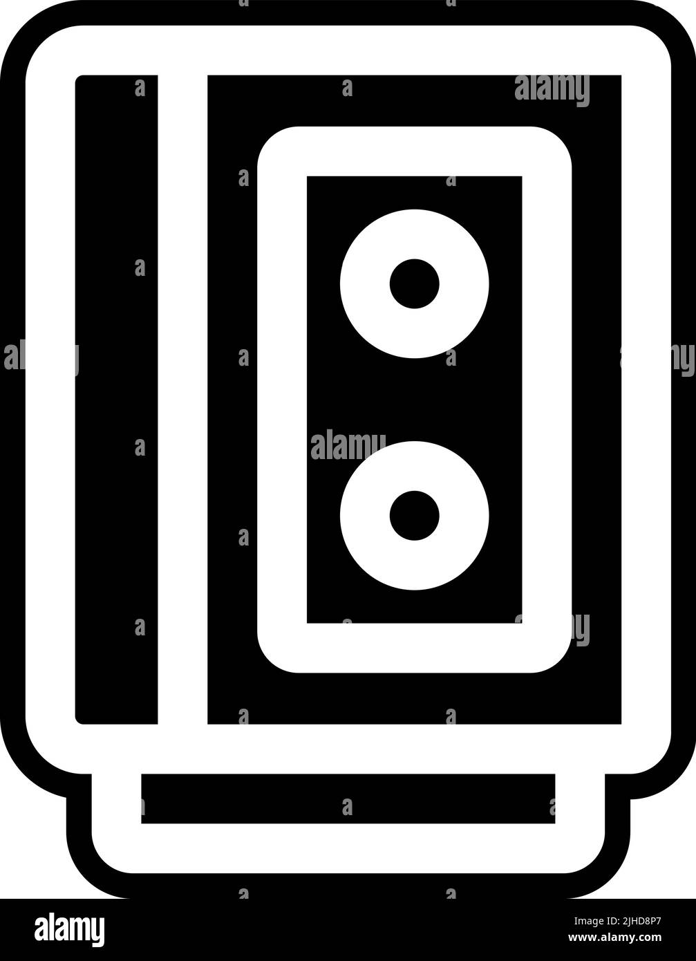 Retro personal computer Black and White Stock Photos & Images - Alamy