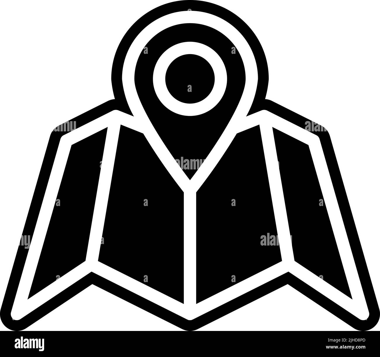 Camping maps Stock Vector Image & Art - Alamy