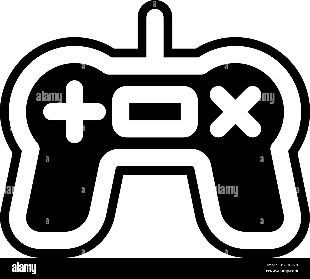 Computer and gaming controller Stock Vector Image & Art - Alamy