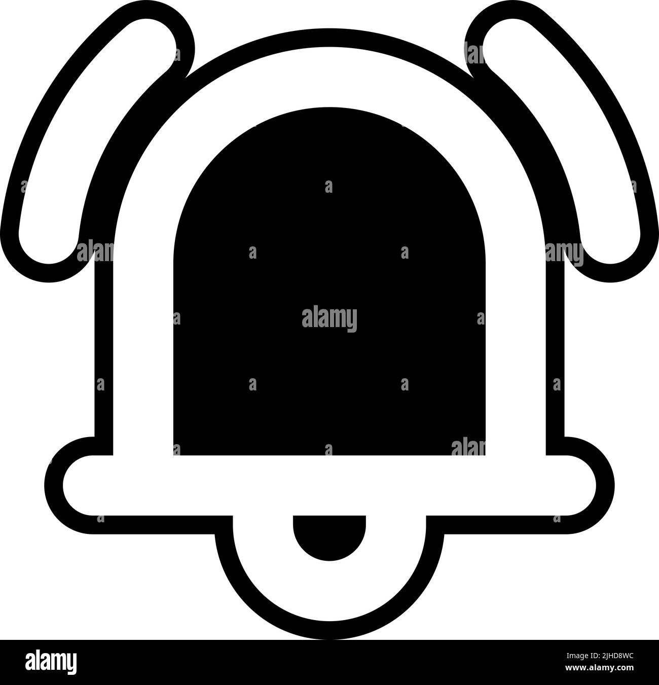 Basic ui bell Stock Vector Image & Art - Alamy