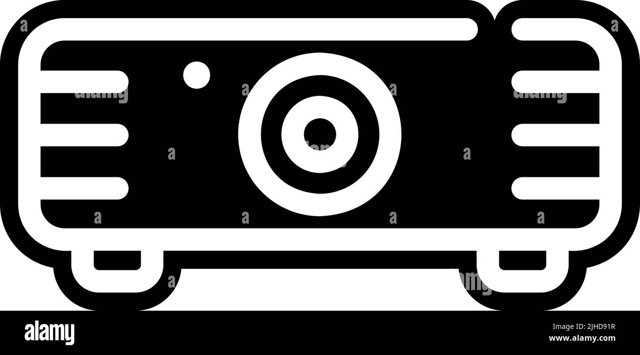 Computer hardware projector Stock Vector Image & Art - Alamy