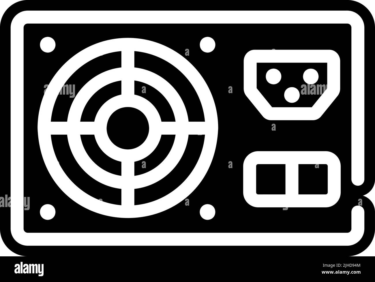 Computer hardware power supply Stock Vector Image & Art - Alamy