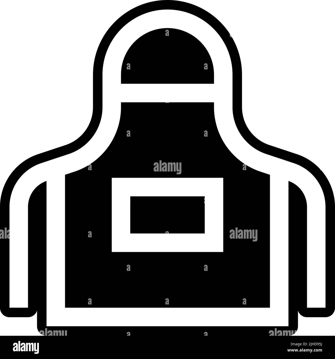 Cooking apron Stock Vector Image & Art - Alamy