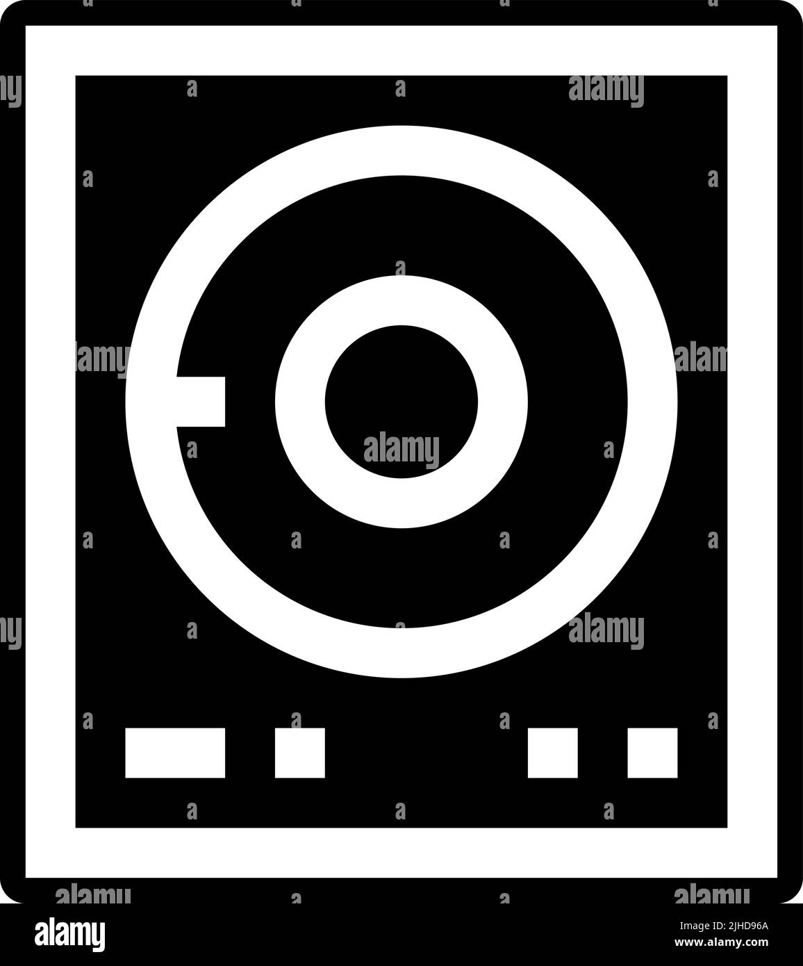 Electric hob Black and White Stock Photos & Images - Alamy