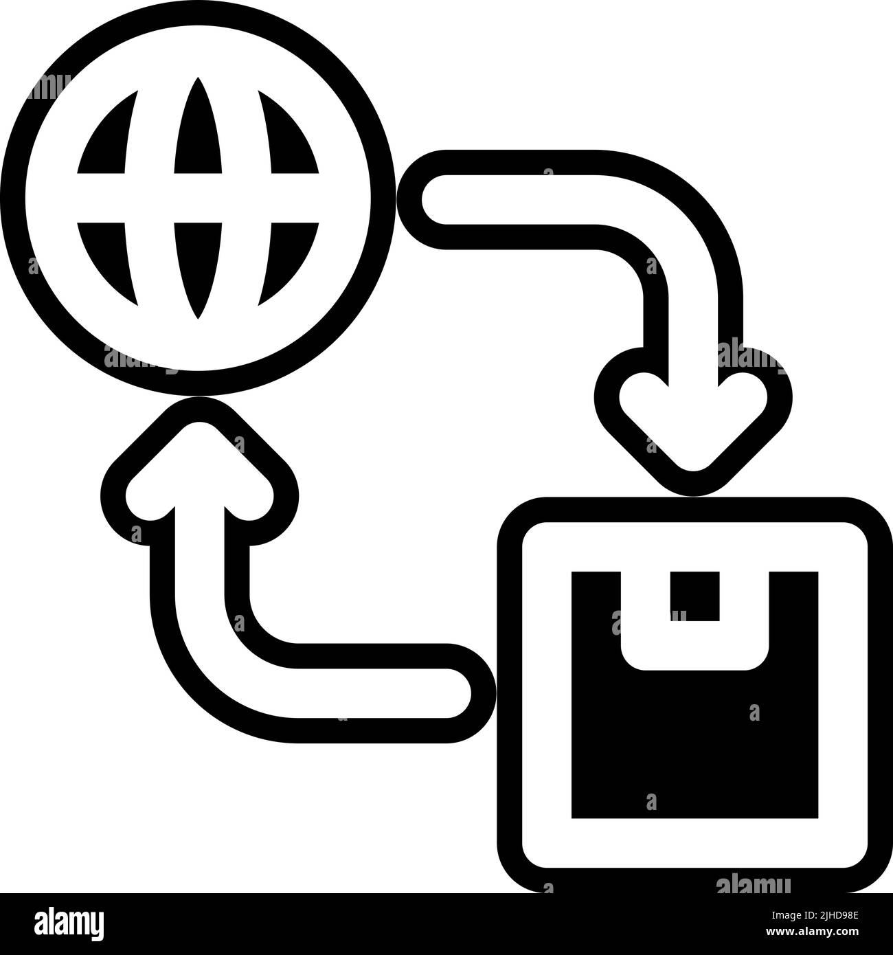 World trade agreement Stock Vector Images - Alamy