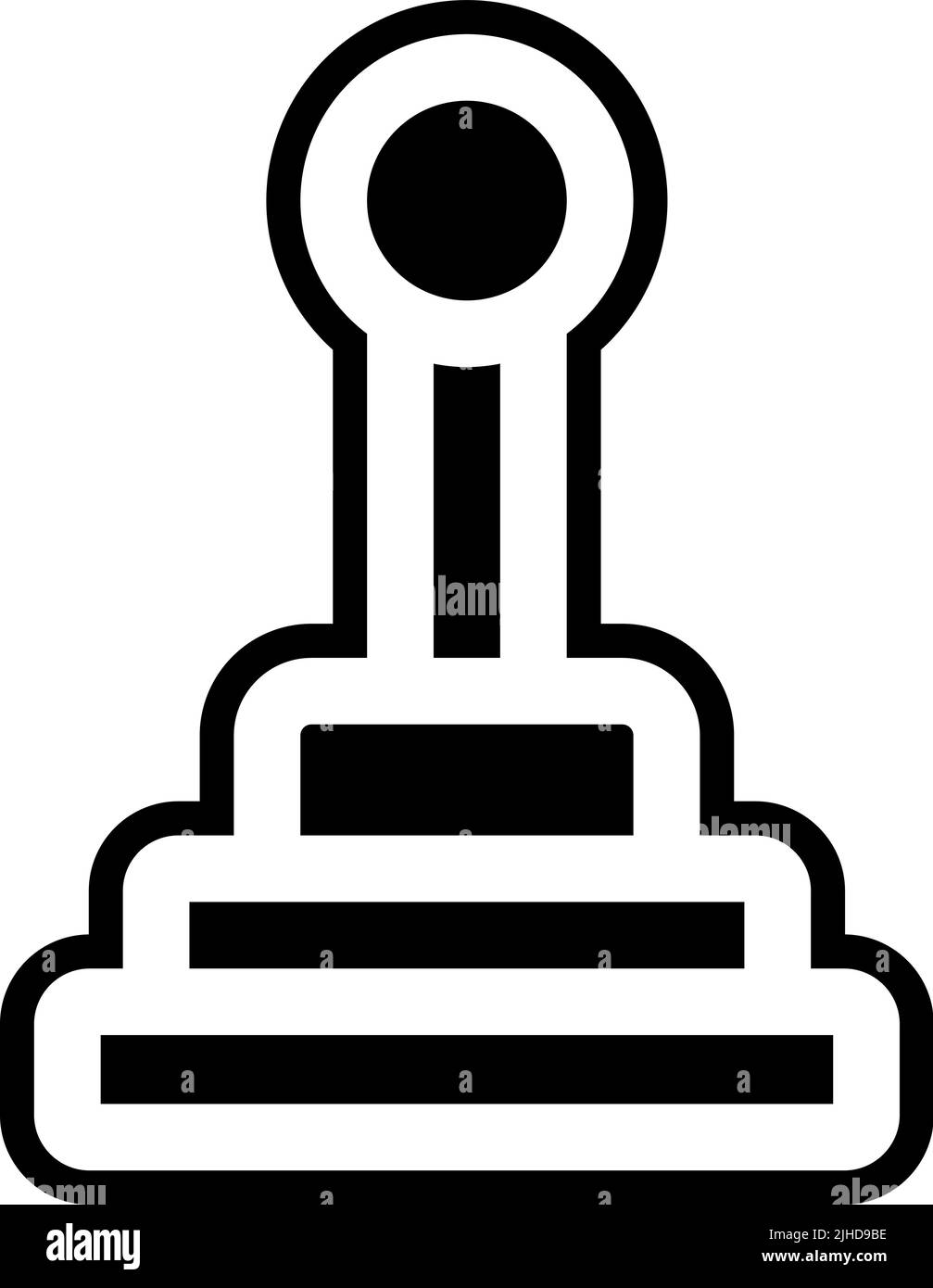 Computer and gaming joystick Stock Vector Image & Art - Alamy