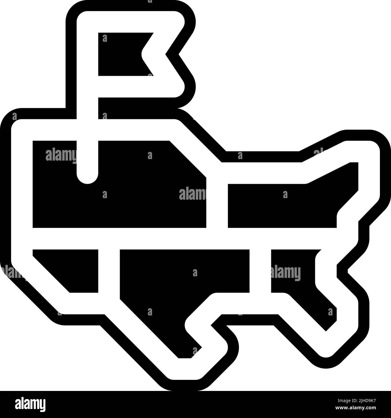 Flag usa us united states america american Black and White Stock Photos ...