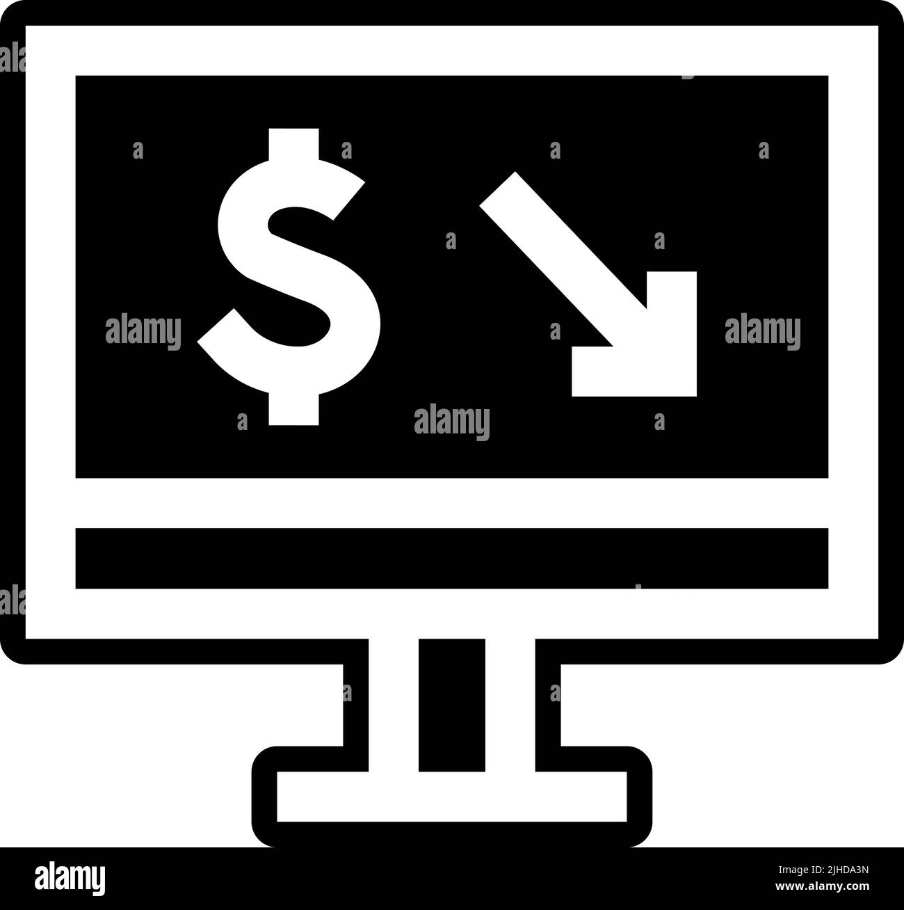 Economic decline downturn Black and White Stock Photos & Images - Alamy