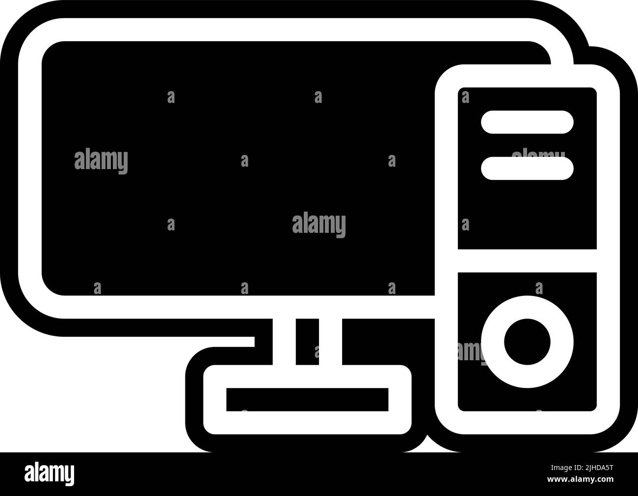 Electronic computer Stock Vector Image & Art - Alamy