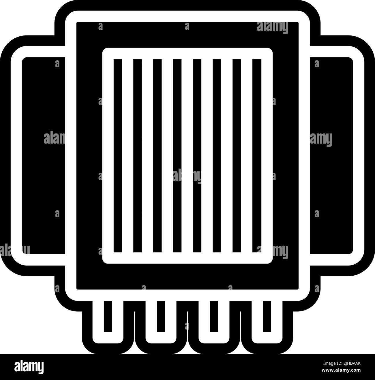 Electronics components transformer Stock Vector Image & Art - Alamy