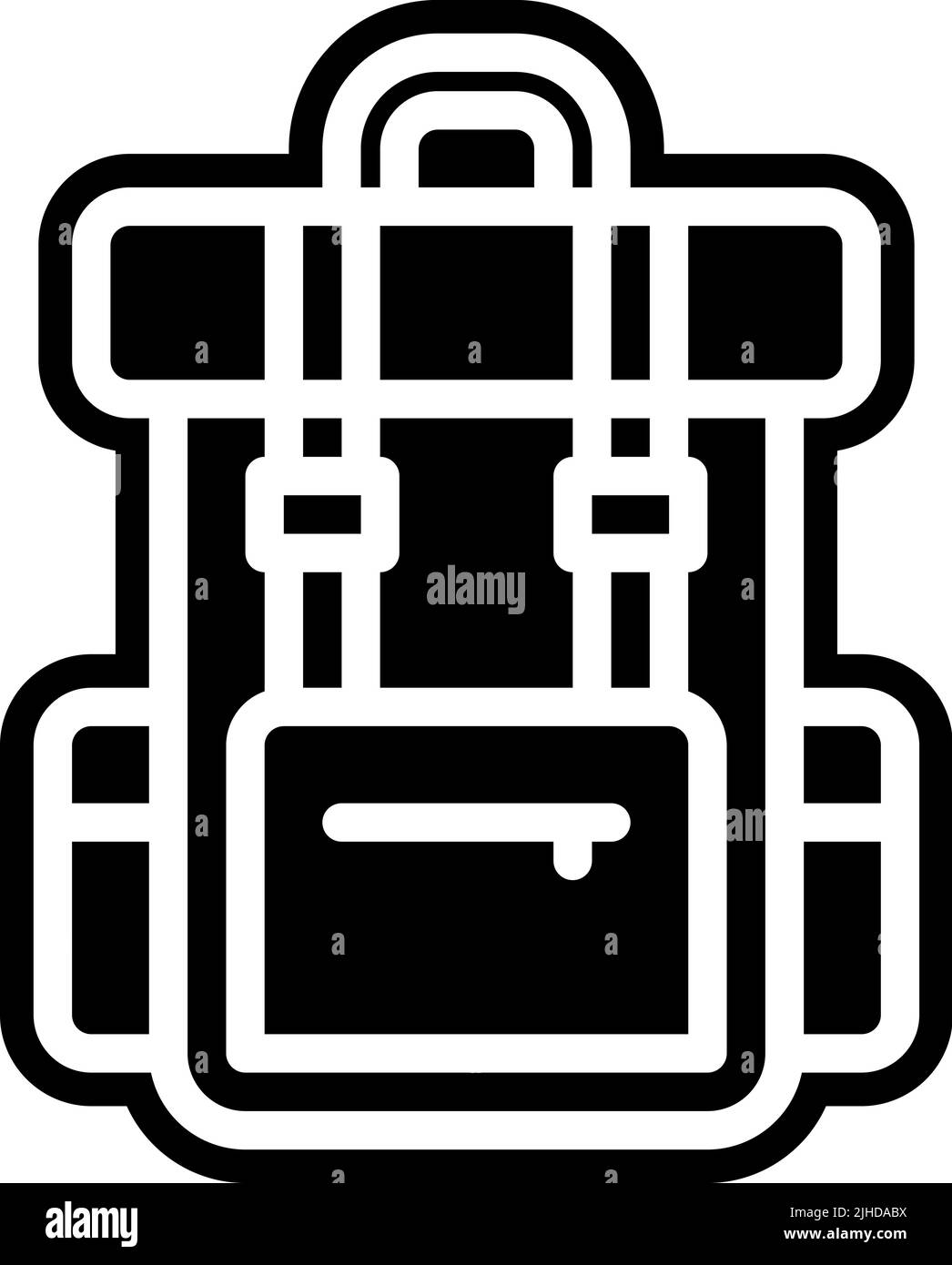 Camping bag Stock Vector Image & Art - Alamy