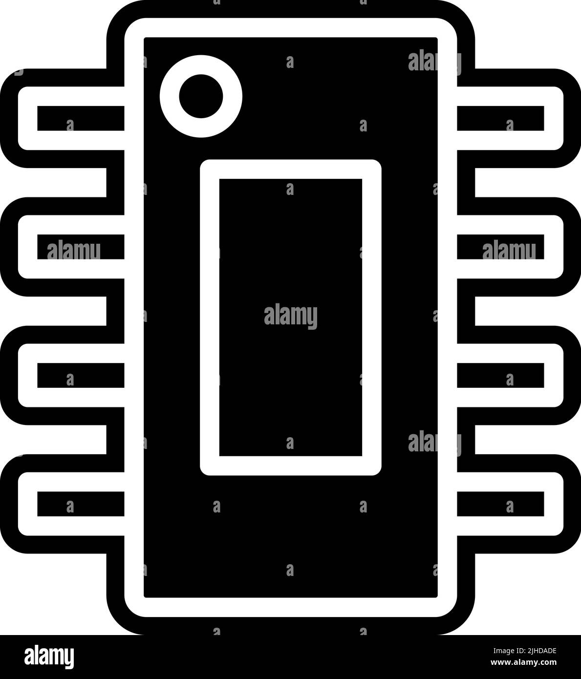 3d microchip Black and White Stock Photos & Images - Alamy