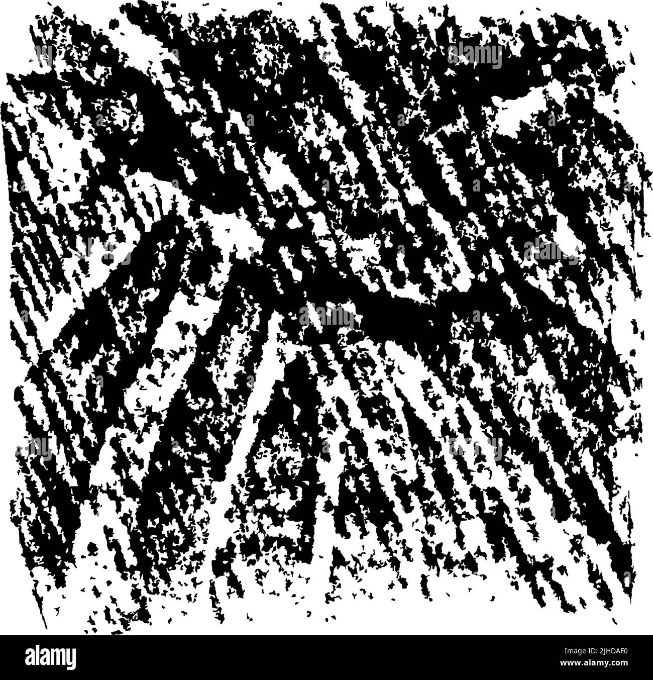 Black rough edge square isolated on white Stock Vector Image & Art - Alamy