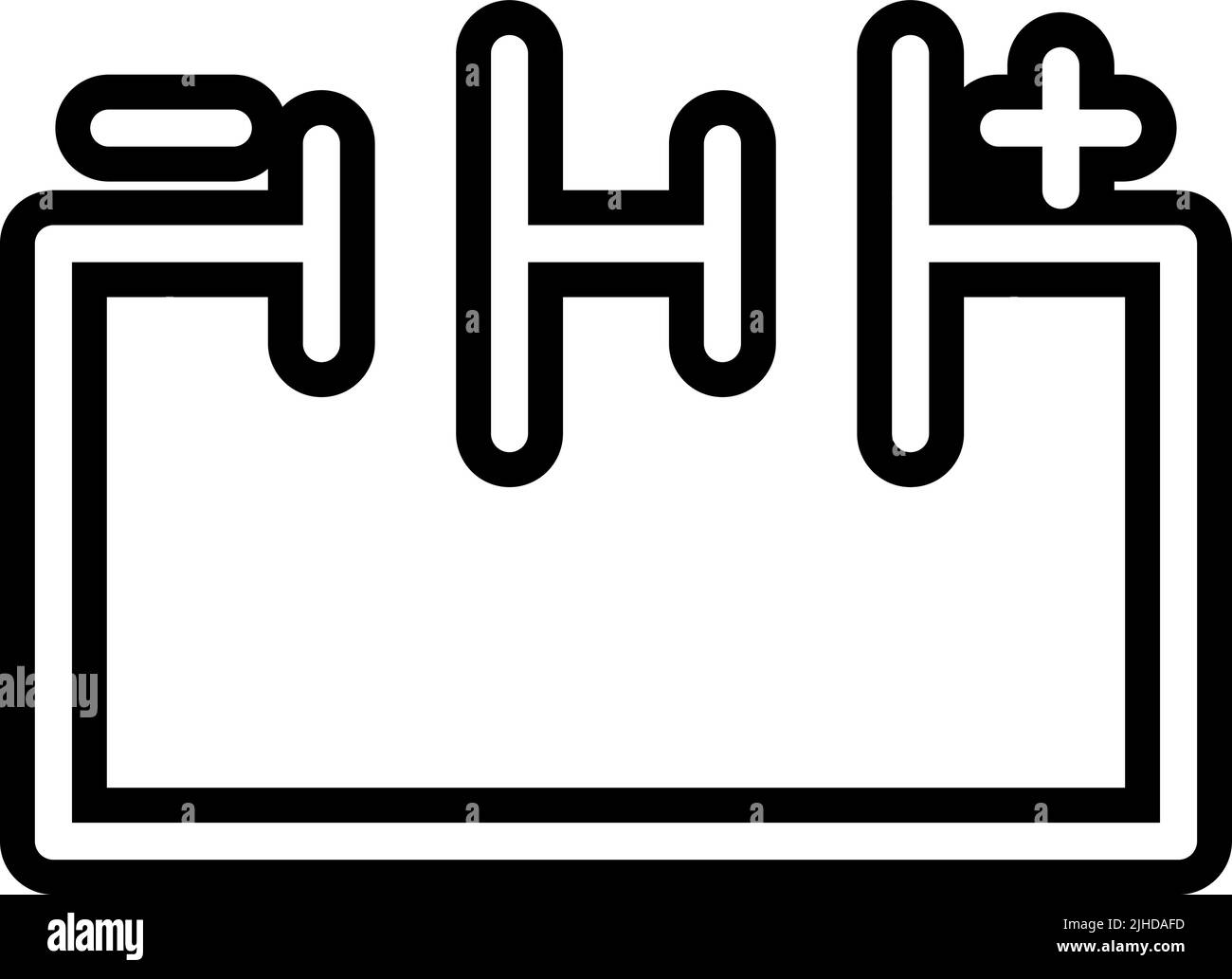 Electronics components battery Stock Vector Image & Art - Alamy