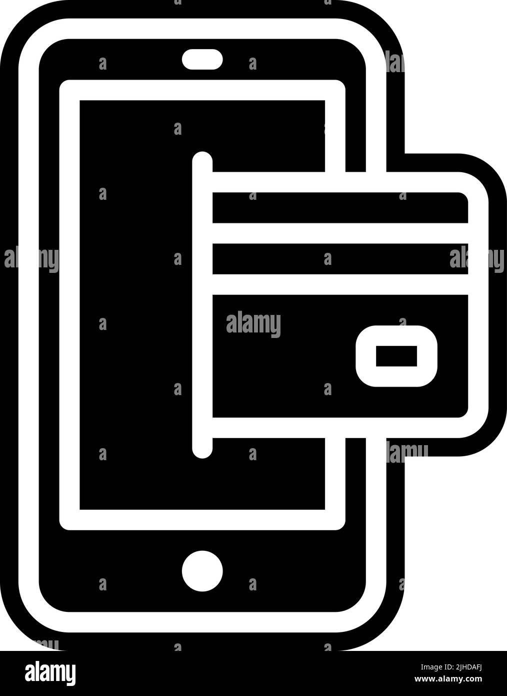 Mobile phone payment receipt Black and White Stock Photos & Images - Alamy
