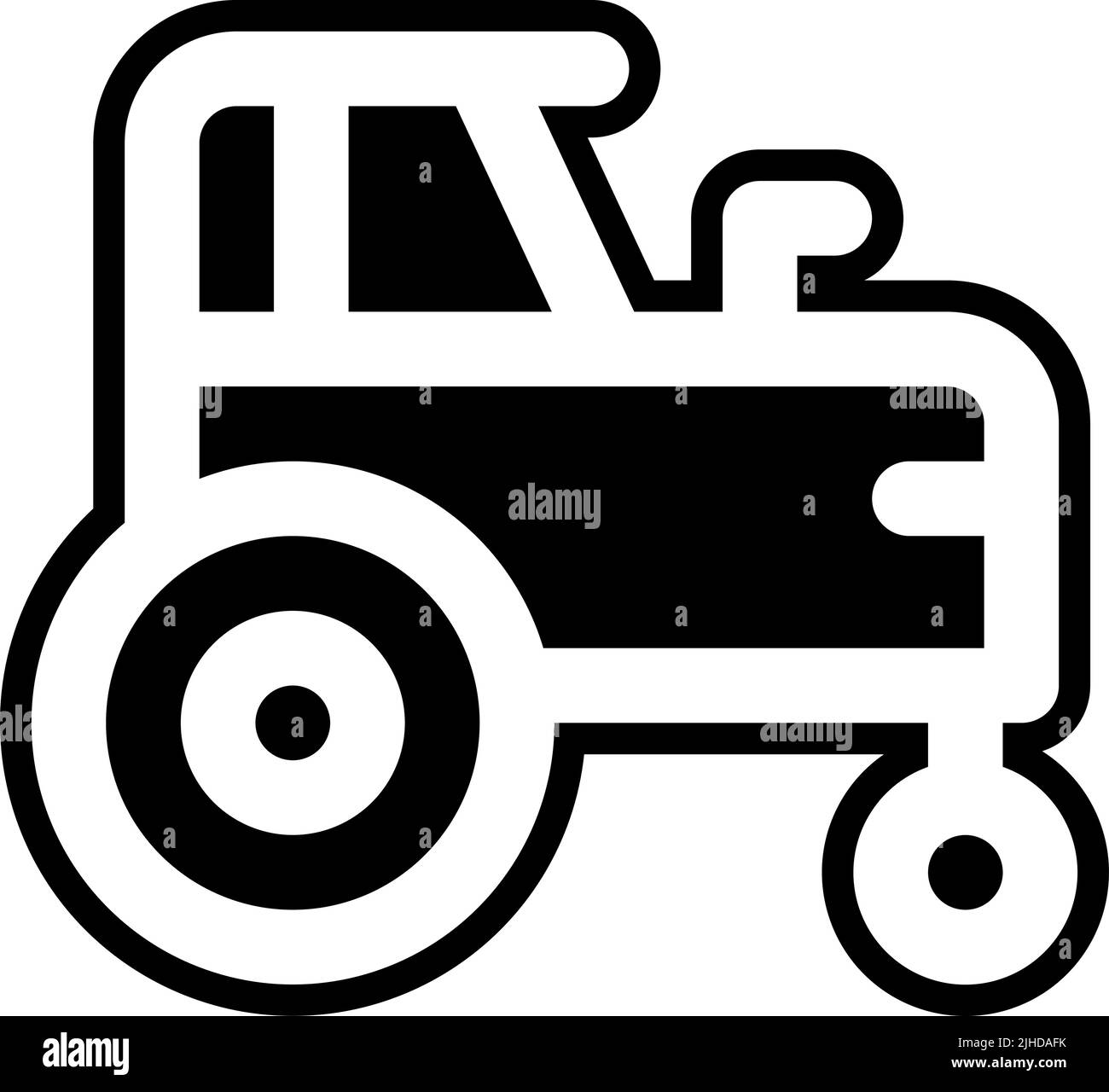 Farm market farmer icon Black and White Stock Photos & Images - Alamy