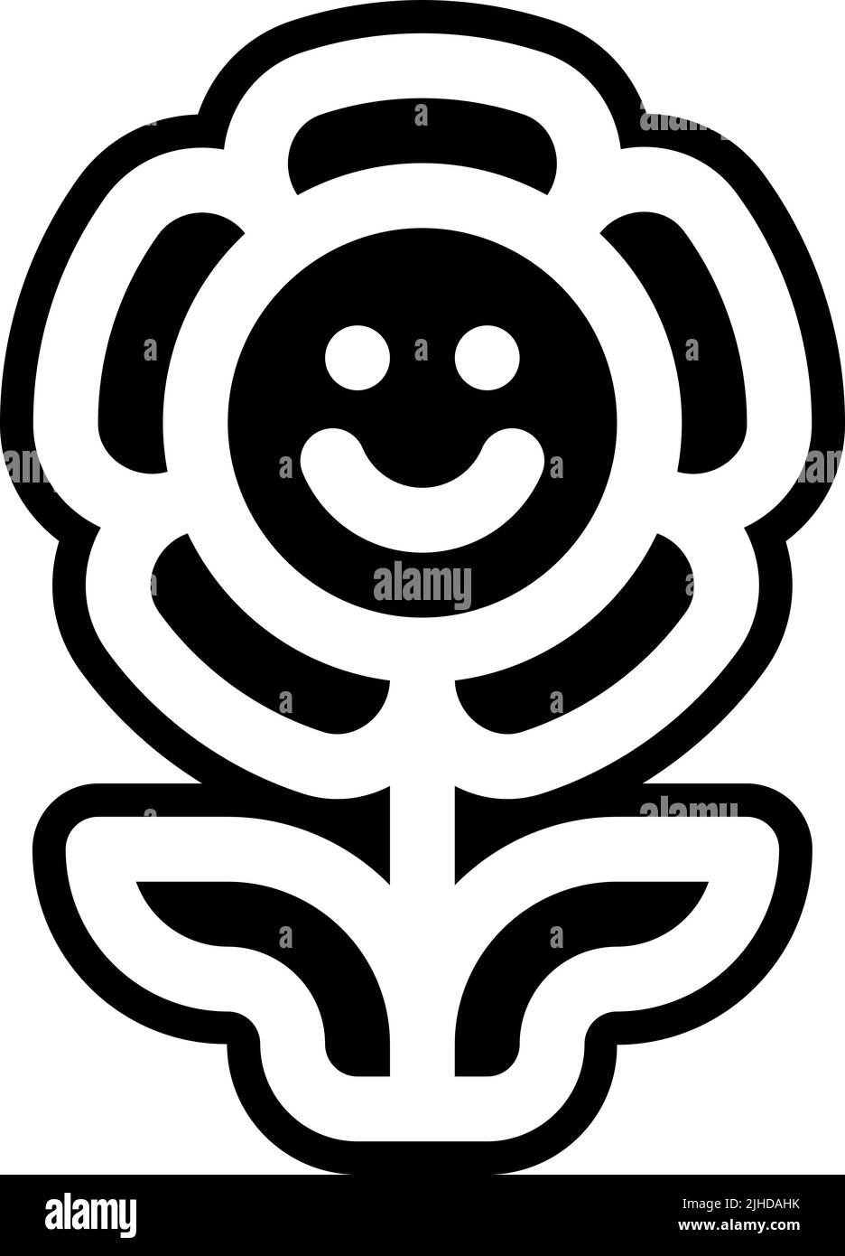 Friendship flower Stock Vector Image & Art - Alamy