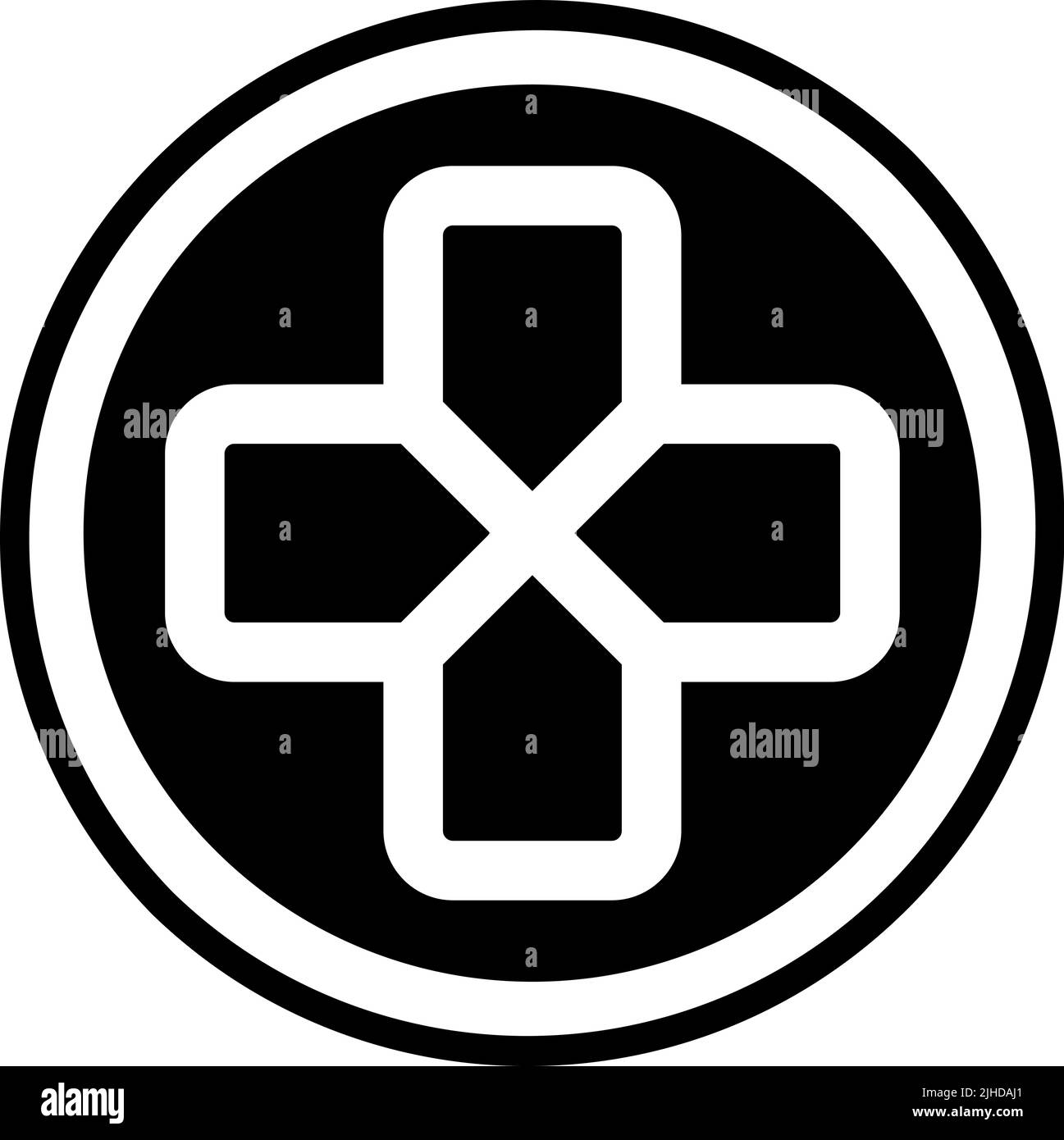 Computer and gaming gamepad Stock Vector Image & Art - Alamy