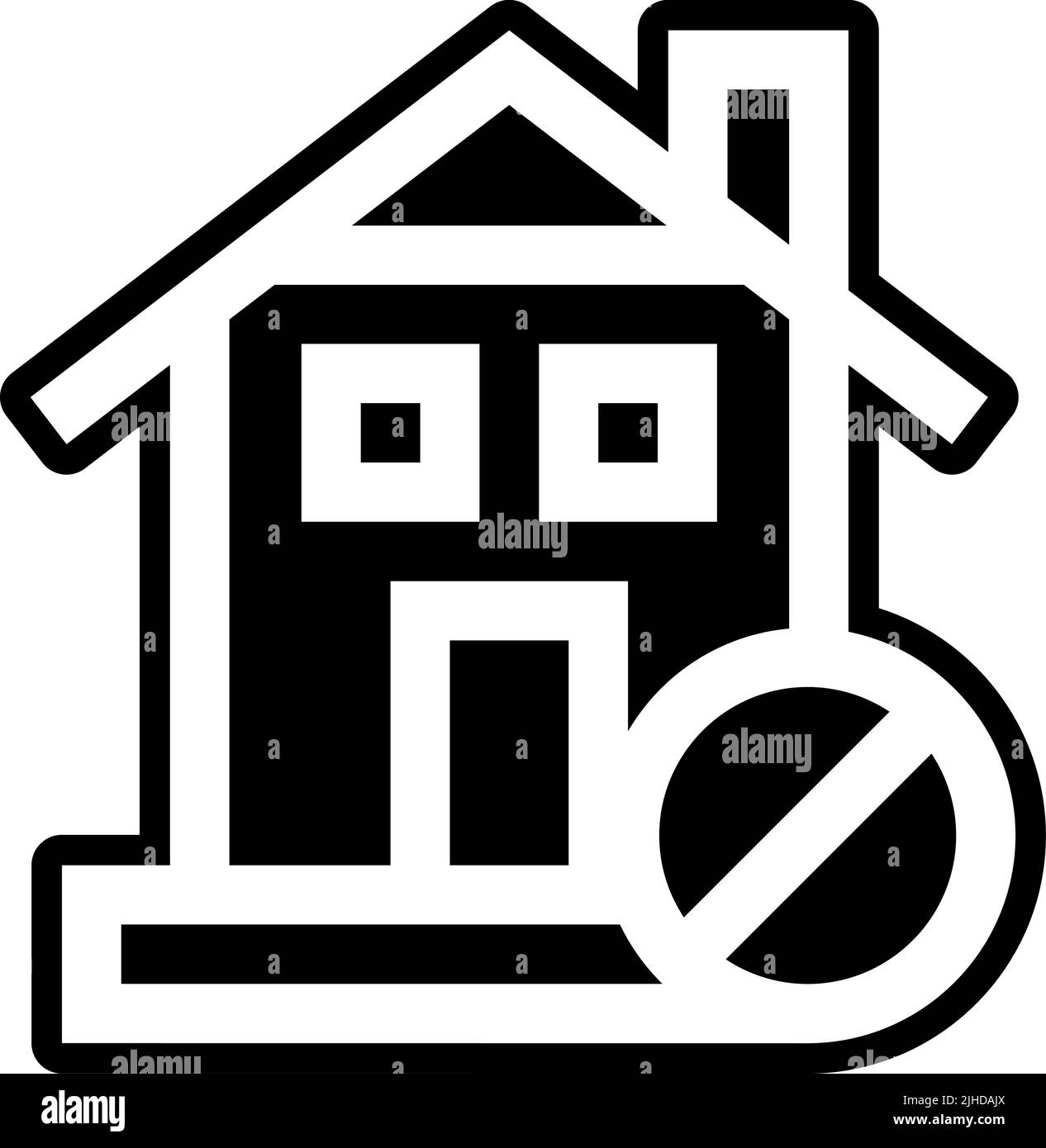 Economic crisis no home Stock Vector Image & Art - Alamy