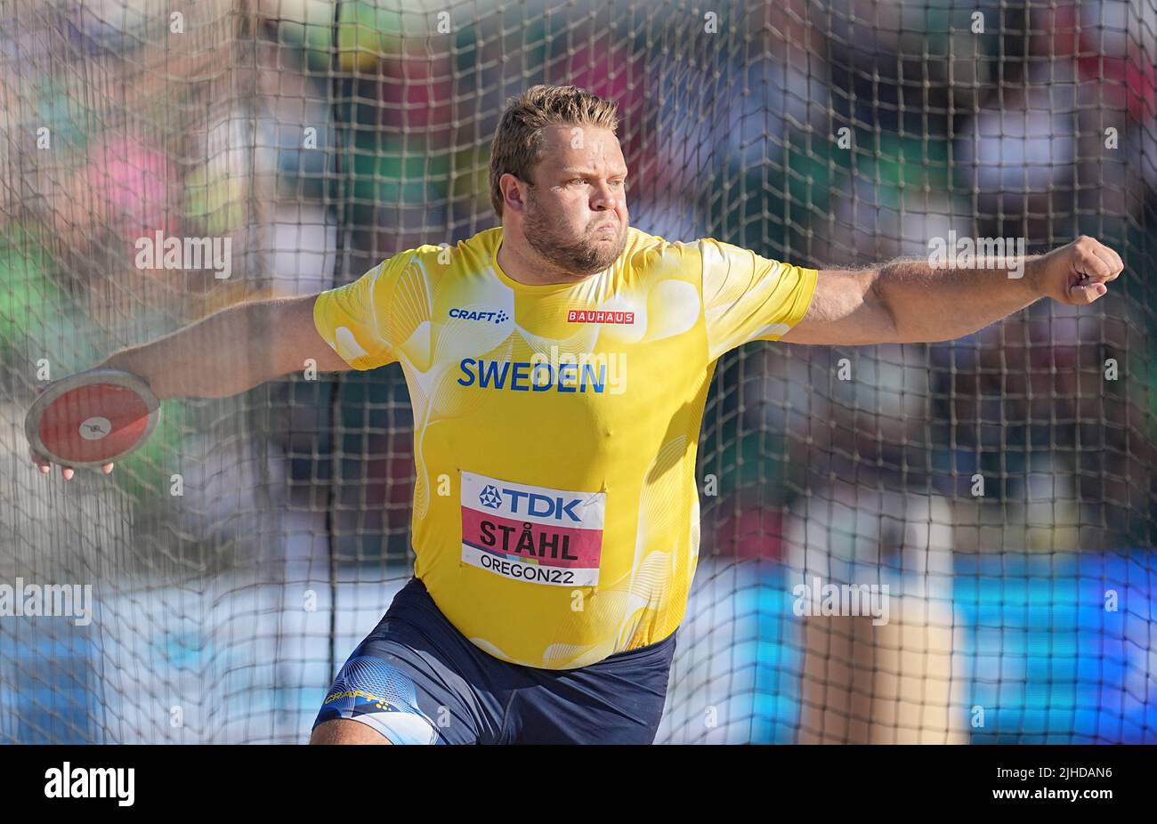 Eugene, USA. 17th July, 2022. Athletics; World Championship, Daniel ...