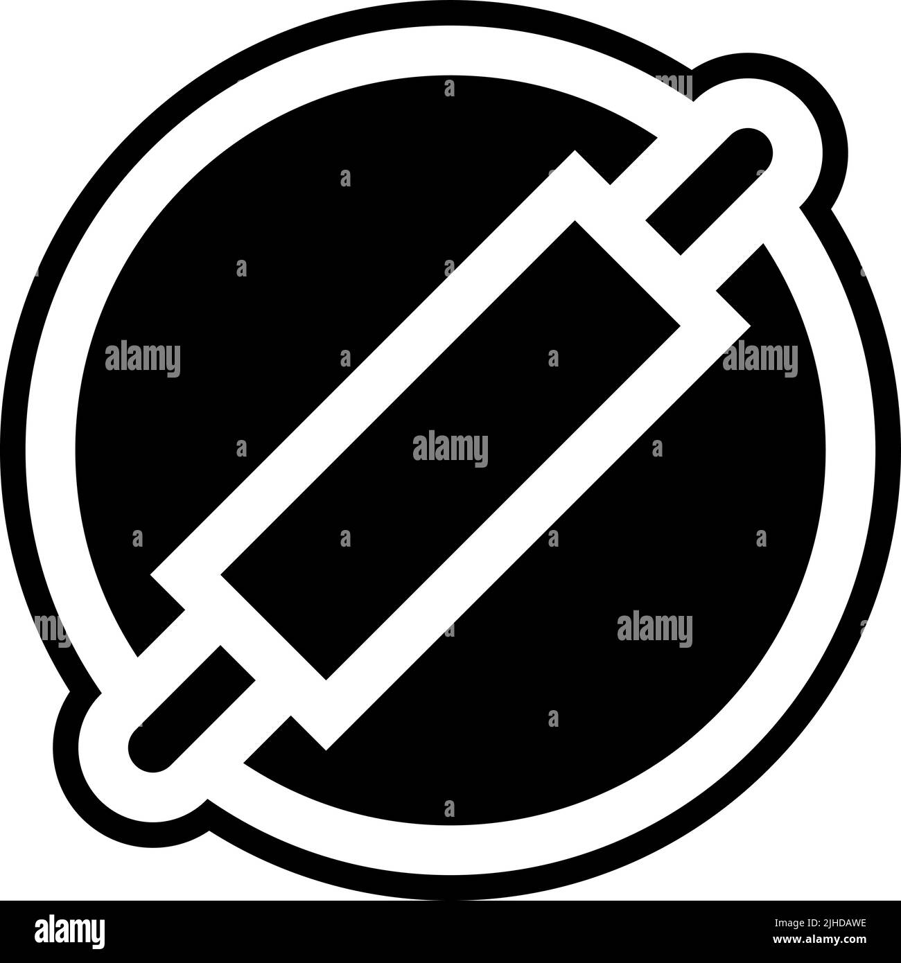 Cooking rolling pin Stock Vector Image & Art - Alamy