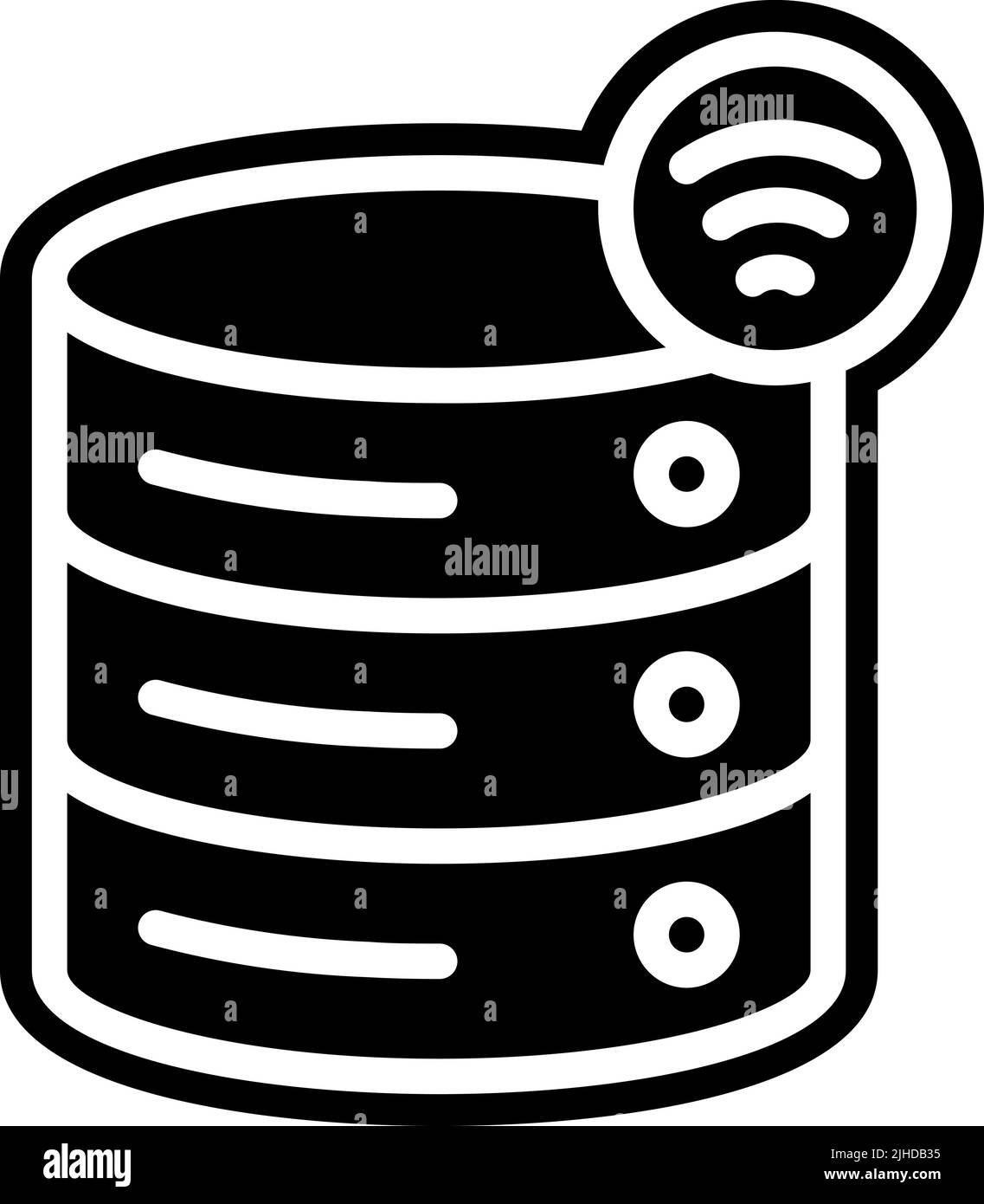 Internet of things database Stock Vector Image & Art - Alamy