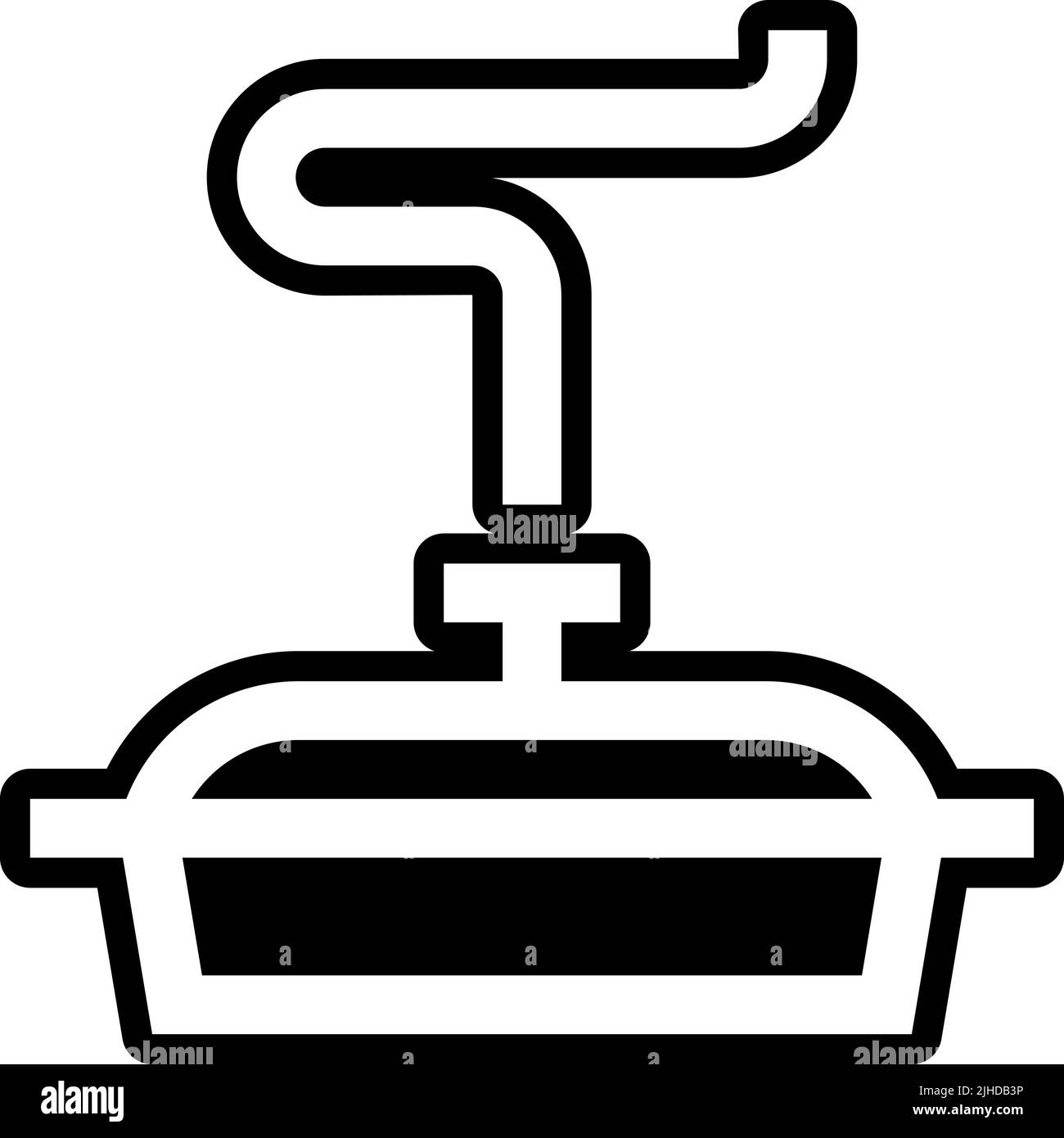 Steam cooking pot Black and White Stock Photos & Images - Alamy