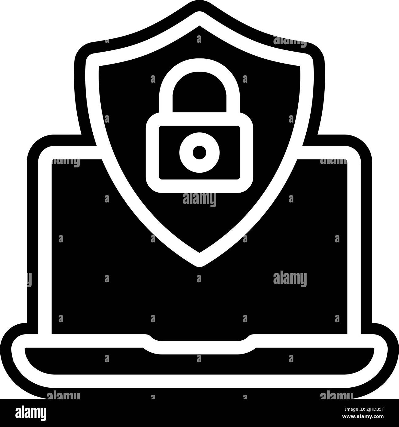 Security secure computer Stock Vector Image & Art - Alamy