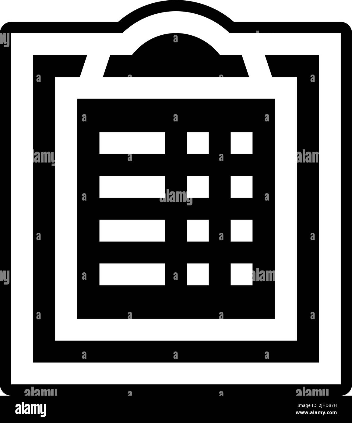 Man clipboard icon outline Stock Vector Images - Alamy