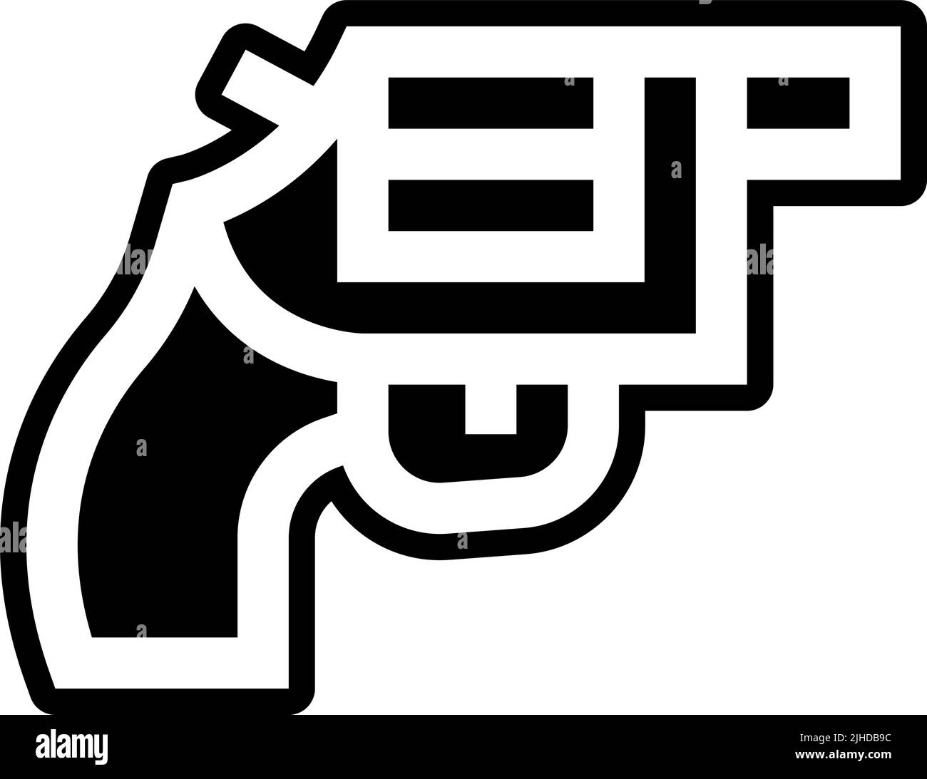 Running gun Stock Vector Image & Art - Alamy