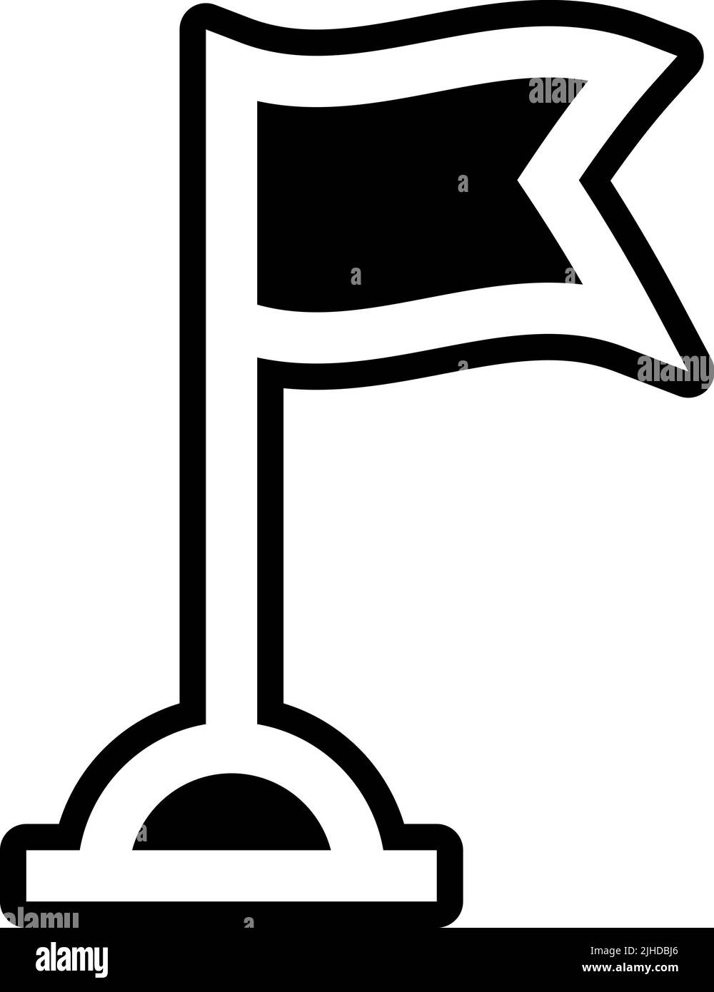 Running flag Stock Vector Image & Art - Alamy