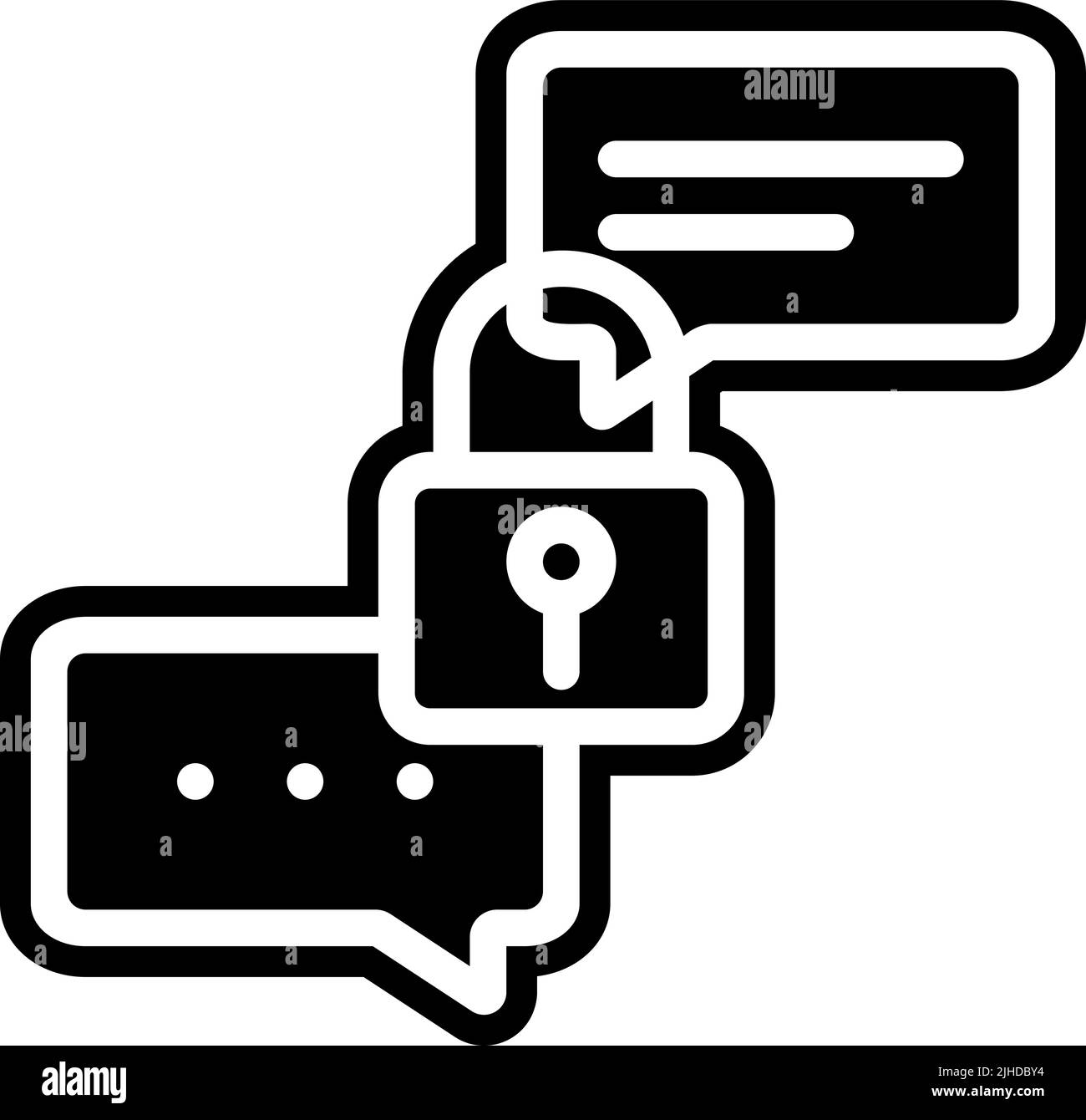 Security secured Stock Vector Image & Art - Alamy