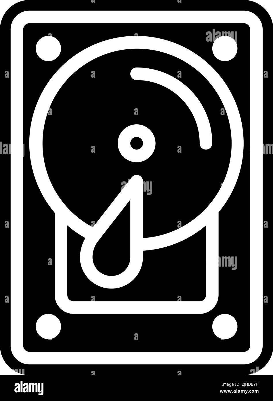 Technology hard disk drive Stock Vector Image & Art - Alamy